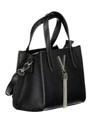 MARIO VALENTINO Vchain Tassel Tote Bag - Black