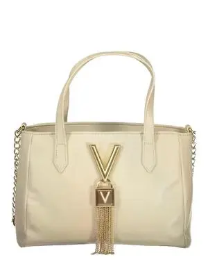 MARIO VALENTINO Logo-plaque Tote Bag - Neutrals