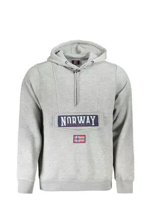 NORWAY 1963 Logo-patch Hoodie - Grey