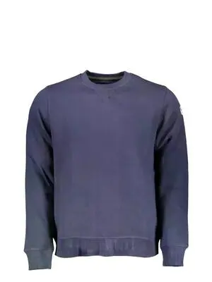 NORTH SAILS Logo-patch Crew-neck Sweatshirt - Blue