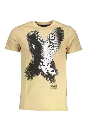 Roberto Cavalli Leopard-print T-shirt Neutrals