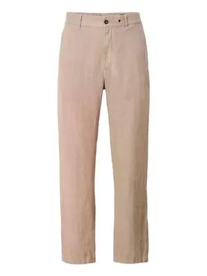 Rag & Bone Evan Linen Trousers - Neutrals