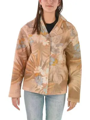 MAISON MARGIELA Floral-print Blazer - Pink
