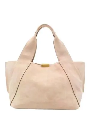 GIANNI CHIARINI Vivi Suede Tote - Neutrals