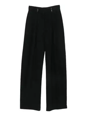 Nanushka Seka Tapered-leg Tailored Trousers - Black