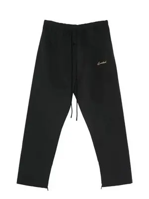 Fear Of God Logo-embroidered Track Pants - Black