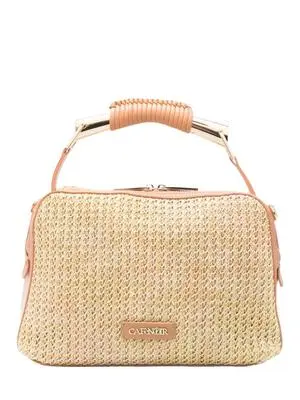 CAFÈNOIR Logo-plaque Tote - Neutrals