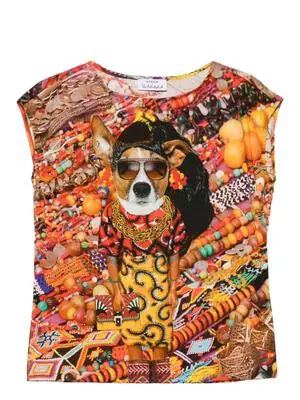 The Artistylist Graphic-print T-shirt - Orange
