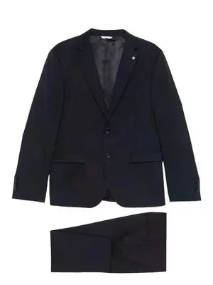 MANUEL RITZ Single-breasted Suit - Blue