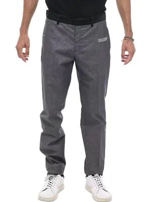Off-White Logo-detail Trousers - Grey