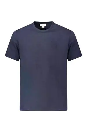 Calvin Klein Logo-embroidered Cotton T-shirt - Blue