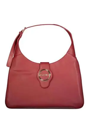 MARIO VALENTINO Logo-plaque Shoulder Bag - Red