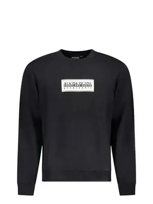 NAPAPIJRI Logo-print Crewneck Sweatshirt - Black
