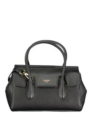 TWINSET Logo-lettering Tote - Black