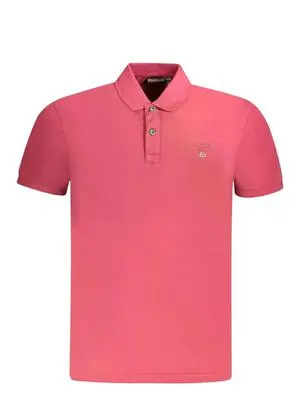 NAPAPIJRI Logo-embroidered Polo Shirt - Pink