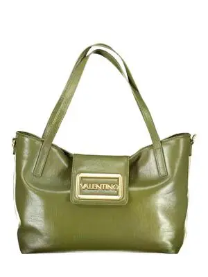 MARIO VALENTINO Logo-plaque Tote Bag - Green