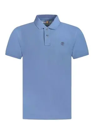 Timberland Logo-embroidered Polo Shirt - Blue