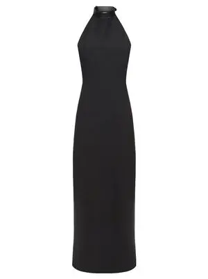 FFORME Silke Halterneck Maxi Dress - Black