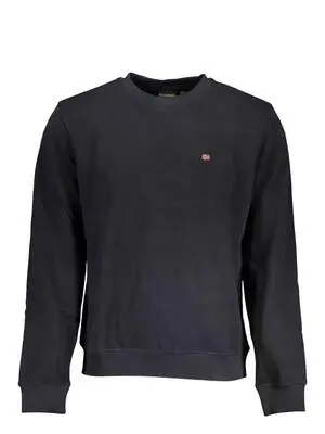 NAPAPIJRI Logo-patch Crew-neck Sweater - Blue