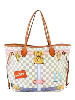 LOUIS VUITTON Neverfull NM Tote Limited Edition Damier Summer Trunks MM Shoulder Bag Multicolour