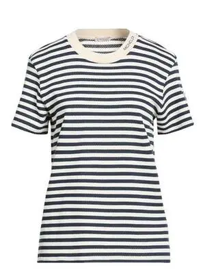 Moncler Cotton Knit Sweater - Blue