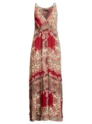 MISS BIKINI LUXE Maxi Dress - Red