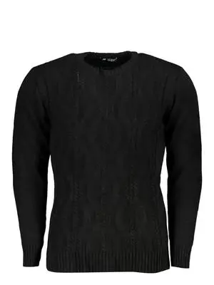 U.S. Grand Cable-knit Sweater - Black