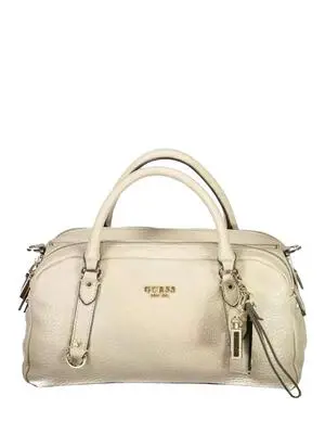 Guess Mini Marcha Pebbled Tote Bag - Neutrals