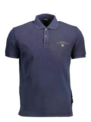 NAPAPIJRI Chest-logo Polo Shirt - Blue