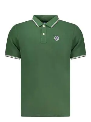 NORTH SAILS Tipped Piqué Polo Shirt - Green