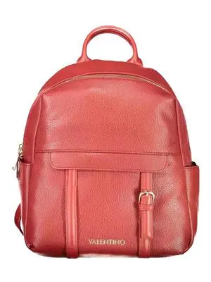 MARIO VALENTINO Buckle-detail Backpack - Red