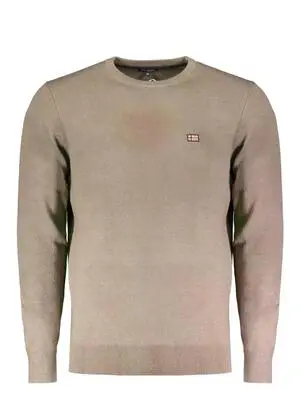 NORWAY 1963 Logo-patch Crew-neck Sweater - Neutrals