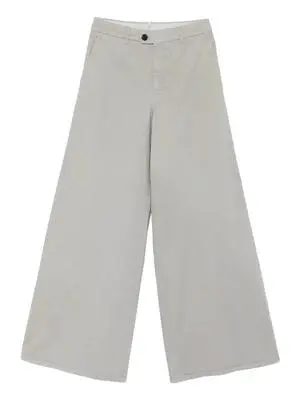 BERWICH Nina Wide-leg Trousers - Grey
