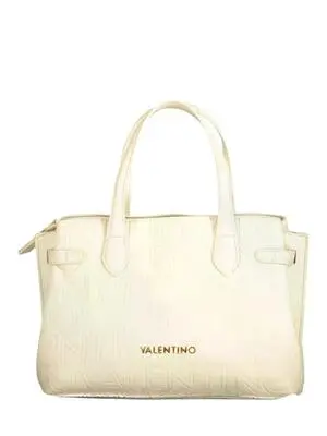 MARIO VALENTINO Logo-embossed Tote - Neutrals
