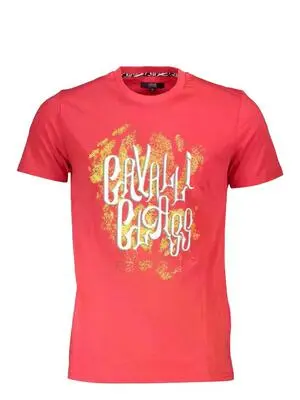 Roberto Cavalli Graphic-print T-shirt Red