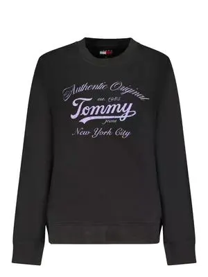 Tommy Hilfiger Graphic-print Sweater - Black