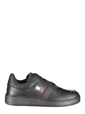 Tommy Hilfiger Logo-print Sneakers - Black