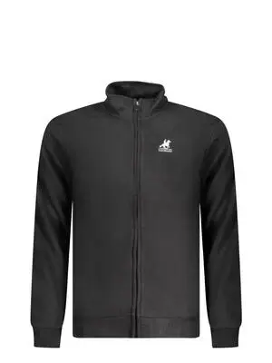 U.S. Grand Zip-up Sweatshirt With Embroidered Logo - Black