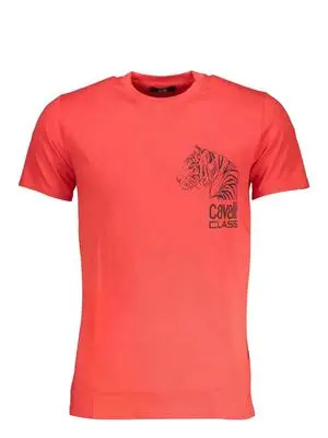 Roberto Cavalli Tiger-print T-shirt - Red