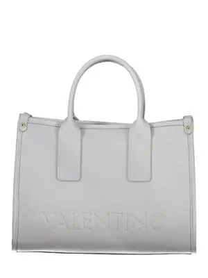 MARIO VALENTINO Debossed-logo Tote Bag - Grey