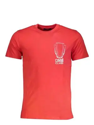 Roberto Cavalli Logo-print T-shirt Red