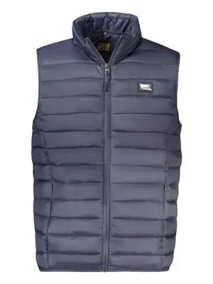 Roberto Cavalli Padded Quilted Gilet Blue