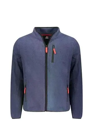 NORWAY 1963 Logo-patch Zip-fastening Sweatshirt - Blue