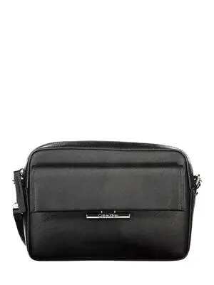 CALVIN KLEIN Monogram Leather Crossbody Bag