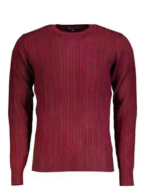 U.S. Grand Cable-knit Sweater - Red