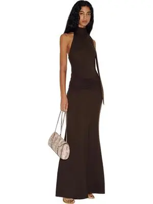 REFORMATION Reformation Serena Knit Dress Brown