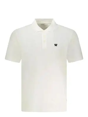 WRANGLER Embroidered-logo Polo Shirt