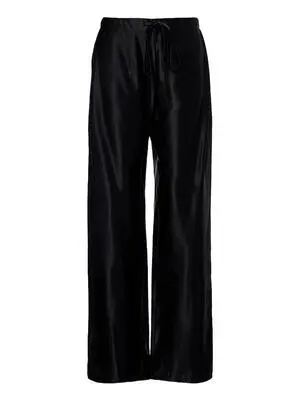 Khaite Rohen Wide-leg Pants - Black