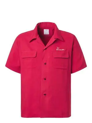 Visvim Judd Canvas Bowling Shirt - Red