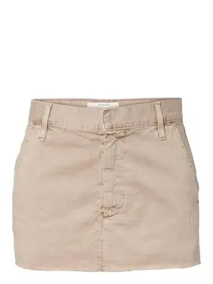 SLVRLAKE Chino Mini Skirt - Beige
